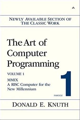 Art Of Computer Programming Volume 1 Fascicle 1 The Mmix Envío Gratis