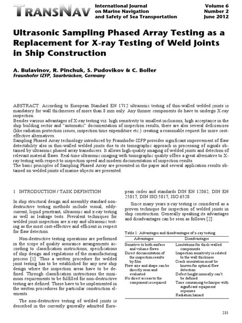 ultrasonic sampling phased array testing as a replacement for x ray
