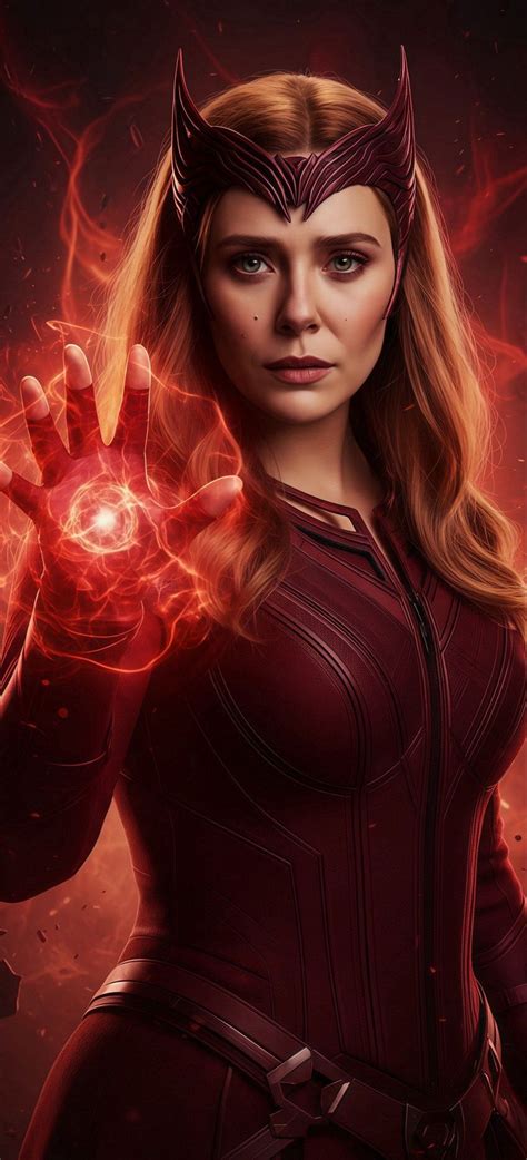 4k Wallpaper Scarlet Witch Scarlet Witch Avengers Elizabeth Olsen