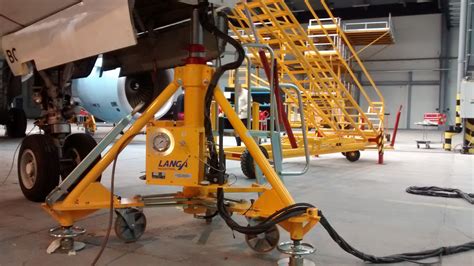 Cric Pour Avion Langa Industrial Hydraulique Tripode