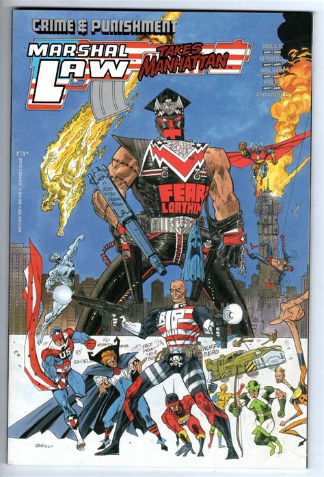 Crime And Punishment Marshal Law Takes Manhattan Graphic Novel Nr Mt