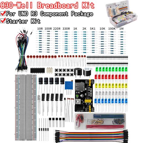 Electronic Components Kit Pack Starter Diy Project Para Sa Arduino R3 Common Resistors