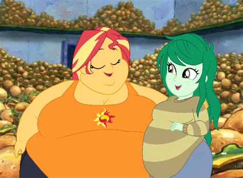 Sunset Shimmer Wallflower In The Patty Vault By Mateomulero On Deviantart