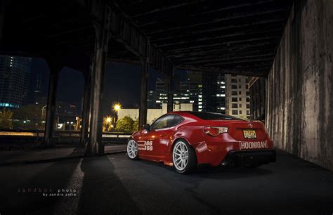 Lady In Red Customized Scion Fr S On Stylish White Wheels —