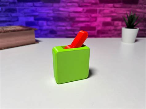 3d Printed Fidget Toggle Switch
