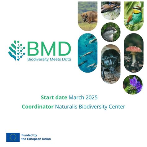 Introducing👉biodiversity Meets Data Bmd A New 🇪🇺project Coordinated