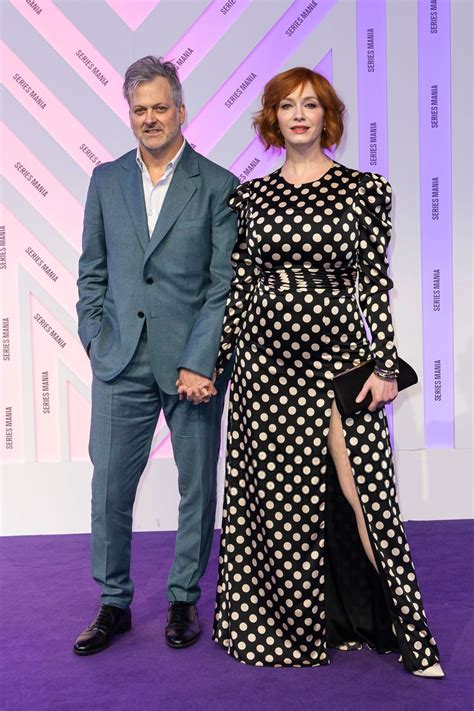 Christina Hendricks Polka Dot Style At Series Mania • Celebmafia