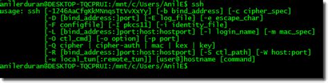Working With Windows Bash Sysops