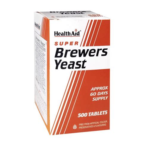 Super Brewers Yeast Tablets 500s Health Corner