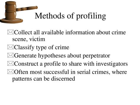 PPT Profiling Demonstration PowerPoint Presentation Free Download ID 1112115
