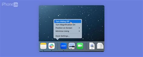 How To Make Dock Disappear On Mac