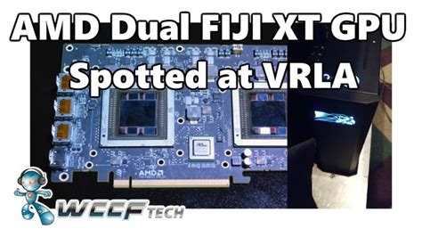 Radeon Dual Fiji GPU Spotted At VRLA