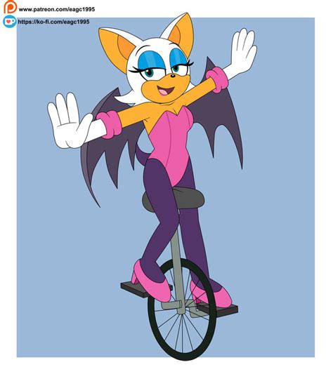Commission Rouge On A Unicycle By Eagc7 On Deviantart