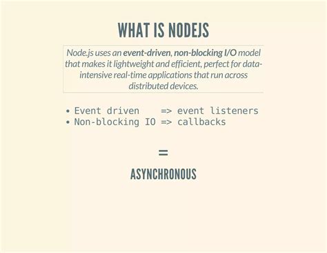 Callbacks And Control Flow In Node Js PPT