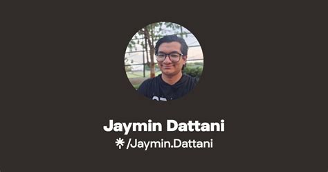 Jaymin Dattani Linktree