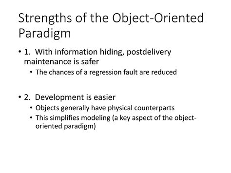 Ch 1 The Scope Of Object Oriented Seppt