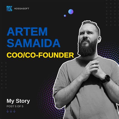 Kossasoft Llc On Linkedin 💥 Follow Up On Story Artem Samaida Our