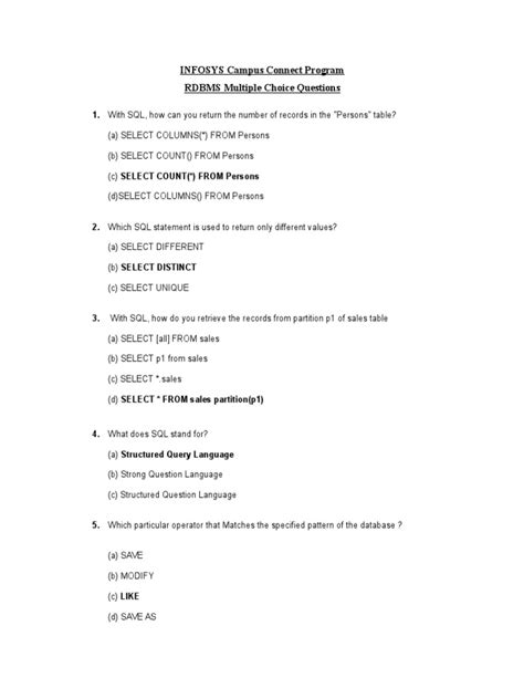 Rdbms Question Bank Pdf Sql Plsql