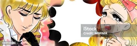 70 년대 의 Shoujo 만화 금발의 아름다운 소녀의 컬러 일러스트 때문에 상한 마음의 하드 울고 십대에 대한 스톡 벡터 아트 및 기타 이미지 Istock