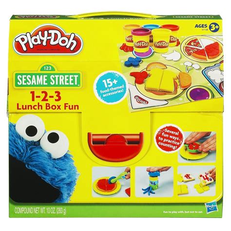 Sesame Street 1 2 3 Lunch Box Fun Set Toys And Games Play