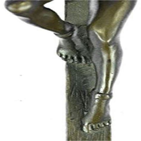 Erotic Chained Bondage Bronze Sculpture