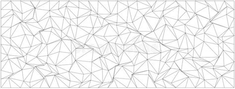 Geometric Abstract Pattern With Chaotic Triangles And Lines For Modern Design Projects Stock