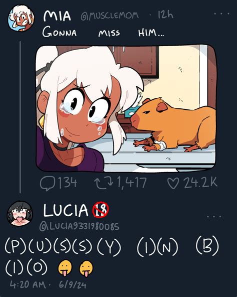 rule 34 2girls capybara crying emojis female only funny lucia scott