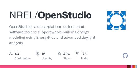 Github Nrel Openstudio Openstudio Is A Cross Platform Collection Of Software Tools To Support