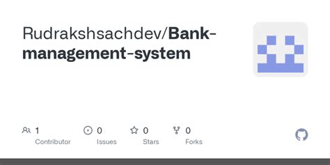 rudraksh sachdeva on linkedin github rudrakshsachdev bank management system