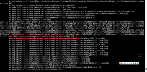 Record Type Conversion Exception Cloudera Community 357008