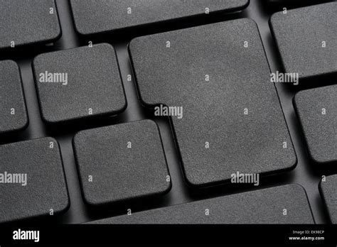 Keyboard Without Letters Stock Photo Alamy