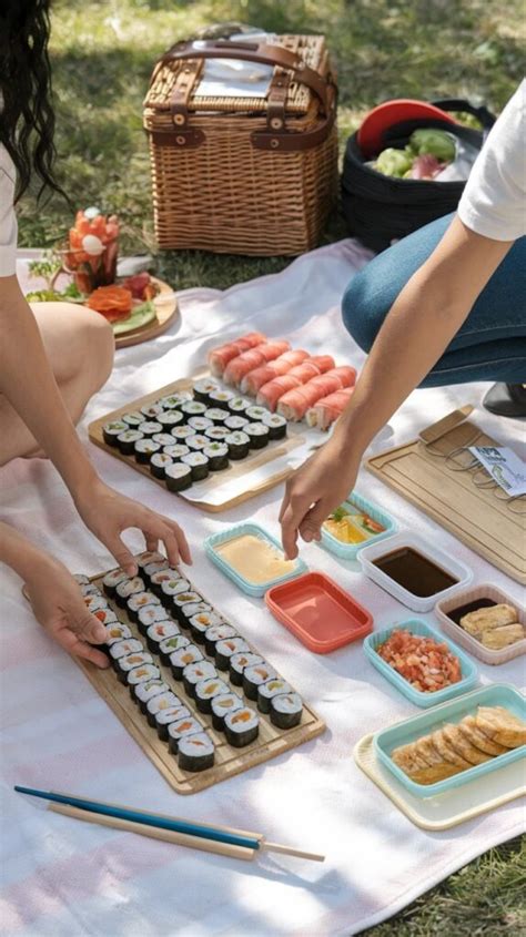 Sushi Picnics Guide A Fresh Take On Outdoor Dining Celebrateshe