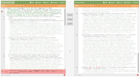 Php Json Encode Format Parse Error By Verifying Online Formatter Stack Overflow