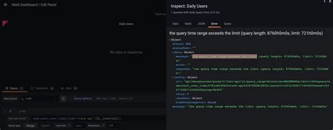 The Query Time Range Exceeds The Limit Issue Grafana Loki GitHub