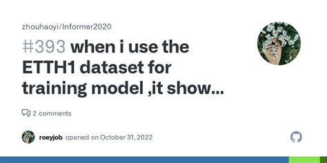 When I Use The Etth1 Dataset For Training Model It Shows Valueerror