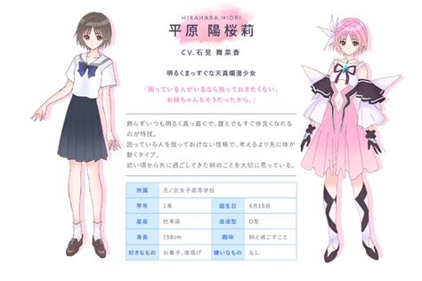 Tvアニメ『blue Reflection Ray澪』 Ilustrações