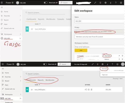 solved hiding dataset and dataflow view in pbi services microsoft