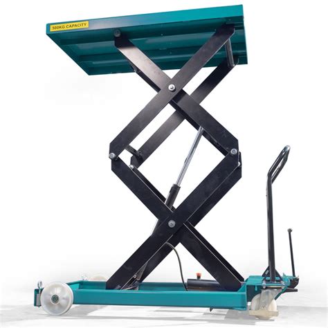 500kg Double Scissor Lift Table 1900mm Llm Handling