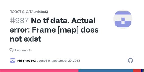No Tf Data Actual Error Frame Map Does Not Exist · Issue 987