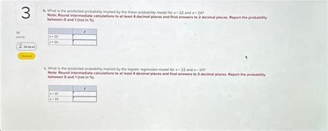 Solved Consider A Binary Response Variable Y And A Predictor