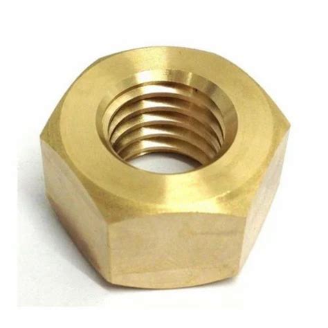 Hexagonal Brass Hex Nut For Hardware Fitting Inner Diameter 5 Mm At