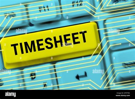 Handwriting Text Timesheet Business Approach Graphical Representation