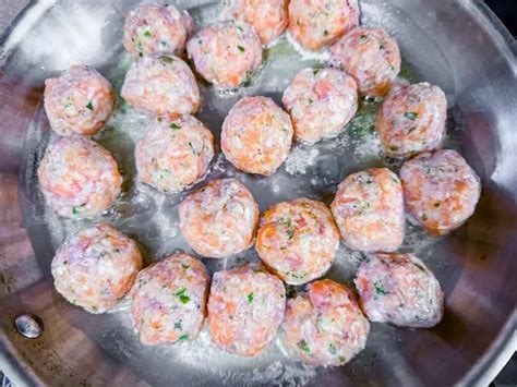 Pan Fried Salmon Balls Cook What You Love