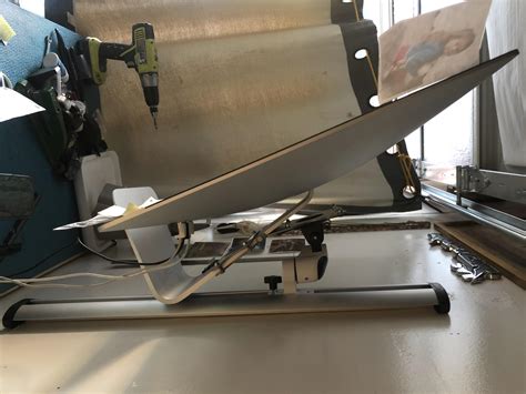 Adjustable Wall Mount Computer Station Cable Management