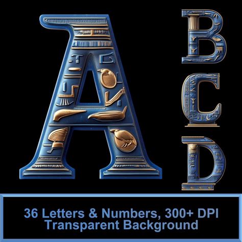 Egyptian Hieroglyphics Alphabet Png Luxury Font Ancient Letters