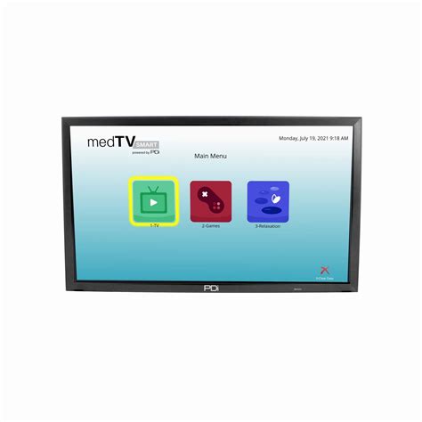 Full Hd Display Medtv Pdi Communication Systems Inc 1920 X 1080 55 Led