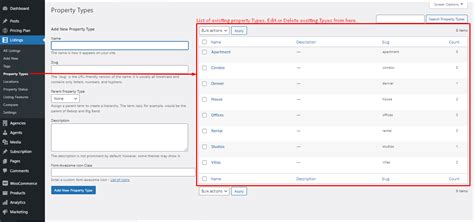 Property Types Smartdatasoft