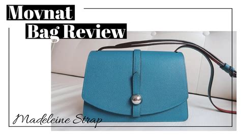 Bag Review Moynat Madeleine Strap 💙 Nicole Angelina Youtube