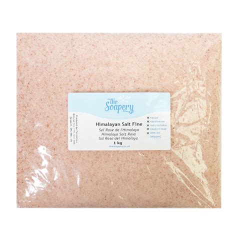 Fine Grade Himalayan Pink Salt Thesoapery Uk