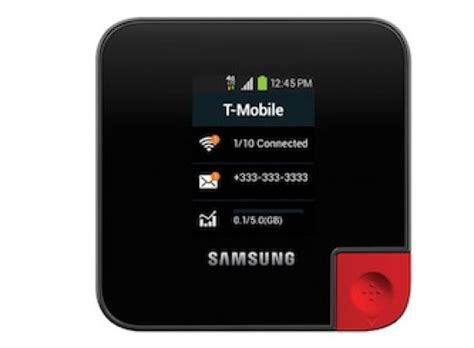 Samsung LTE Mobile HotSpot Pro T Mobile Review PCMag